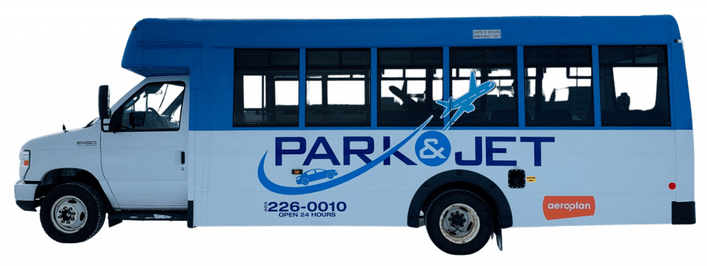 Calgary Airport Parking Shuttle Bus Tour by Park & Jet Calgary (YYC)